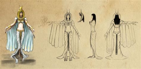 Egyptian Goddess Isis By Tissia1229 On DeviantArt