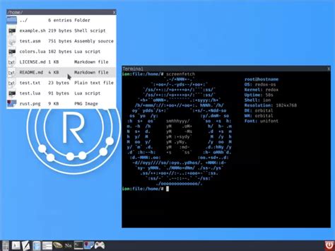 Rust Based Redox Os Had A Busy Year With Rewriting Its Kernel Writing A File System Phoronix