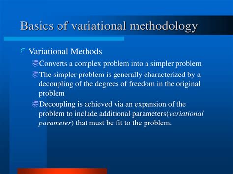 Ppt An Introduction To Variational Methods For Graphical Models