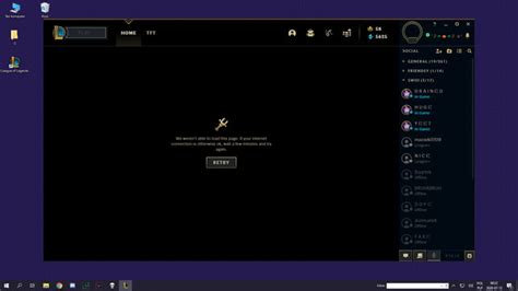 Can Anyone Help Two Days Ago When I Ended TFT Match My Client Crashed And I Cant Do Anything