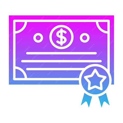 Iconos De Los Certificados Vector Premium