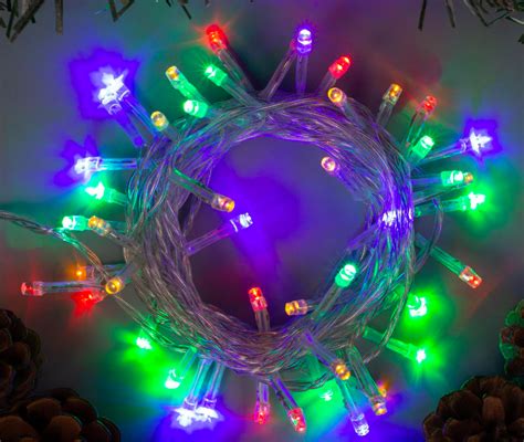 Новогодняя светодиодная гирлянда 200 Led нить на ёлку Мультиколор ...