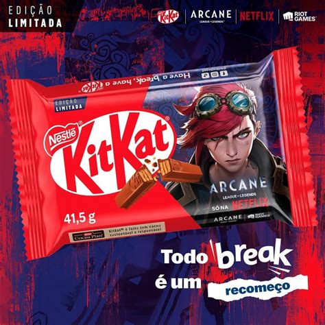 Kitkat Lança Embalagens Comemorativas Inspiradas Na Série Arcane Publicitários Criativos