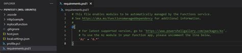 Azure Powershell Functions Getting Started