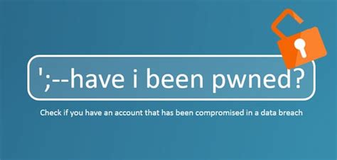 Have I Been Pwned Hibp Net Foundation
