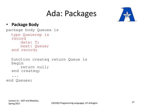 Cse 3302 Programming Languages Ppt Download