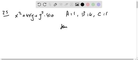 Solved Determine The Angle Of Rotation Necessary To Transform The Equation In X And Y Into An