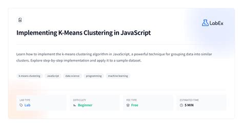 Agrupamento K Means Em Javascript Programação Javascript Ciência De