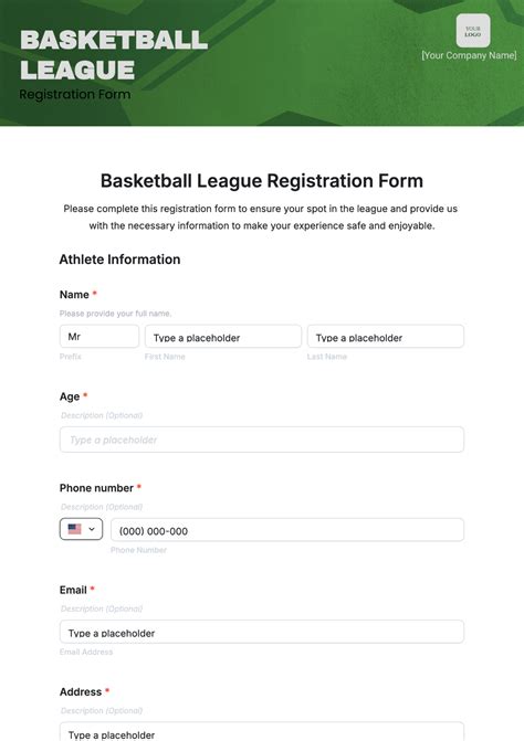 Free Supplier Registration Form Template To Edit Online