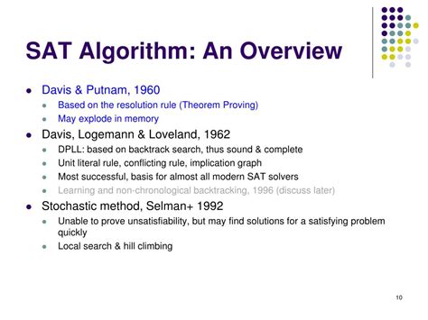 Ppt Propositional Satisfiability And Constraint Programming A