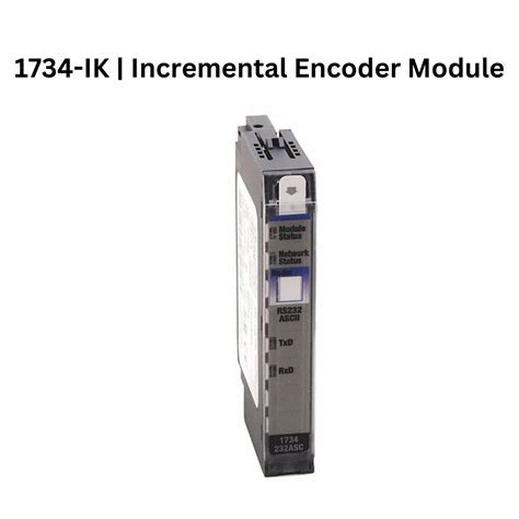 1734 Ik Allen Bradley Incremental Encoder Module For Industrial Automation At ₹ 13838 Piece In
