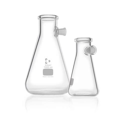 Duran® Filtering Flask With Side Arm Socket Erlenmeyer Shape Cc Imelmann