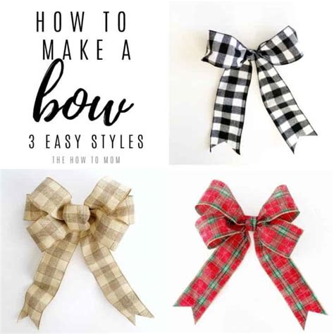 Easy Way To Make A Large Bow Anderson Thembeen