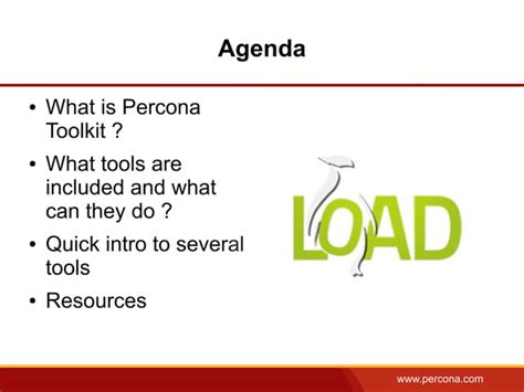 Loadays Managing My Sql With Percona Toolkit Ppt