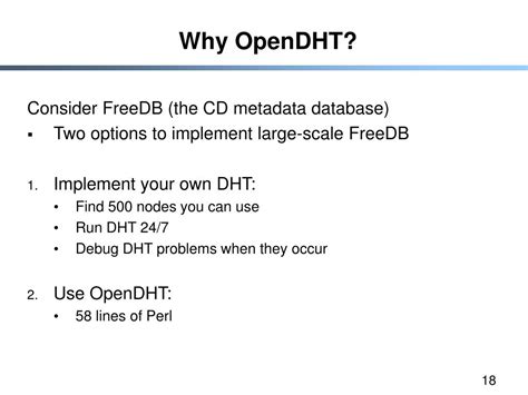 Ppt Distributed Hash Tables Applications And Implementations Overview Powerpoint Presentation