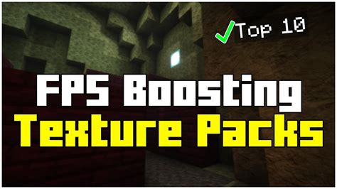 Top 10 Best Fps Boosting Texture Packs 1206 2024 Youtube
