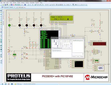 Proteus Vsm Software For Pic16 Microprocessor Robotshop 44 Off