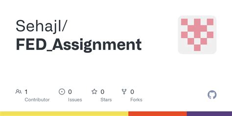 GitHub Sehajl FED Assignment