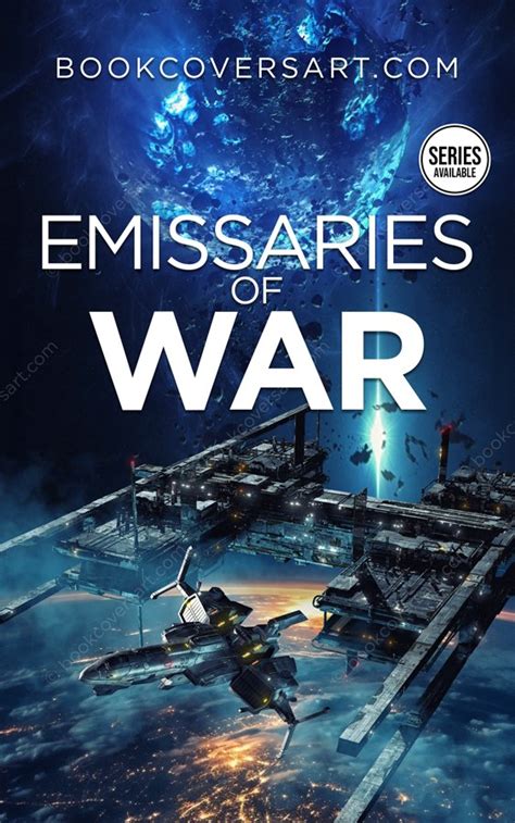 Premade Sci Fi Book Cover Emissaries Of War Space Opera Cover