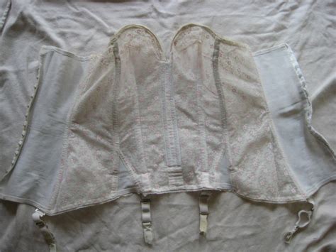 Vintage Er Er Straps Mieder Korsett Bl Ten Fortex Charmant Extrem Stramm Ebay De