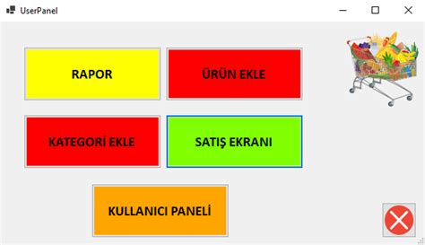 Github Enesfevzi Market Otomasyonu