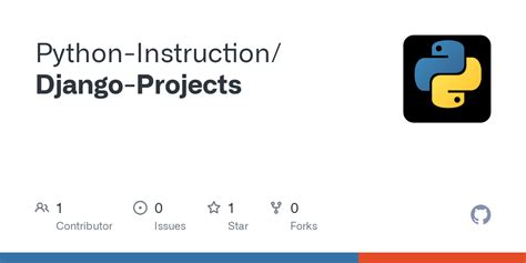 Github Python Instructiondjango Projects
