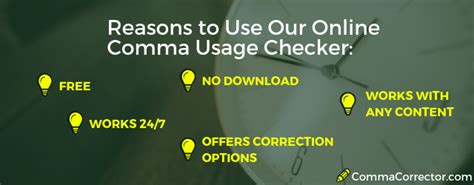 Comma CorrectorCorrect Comma Usage Checker Obvious Benefits For You