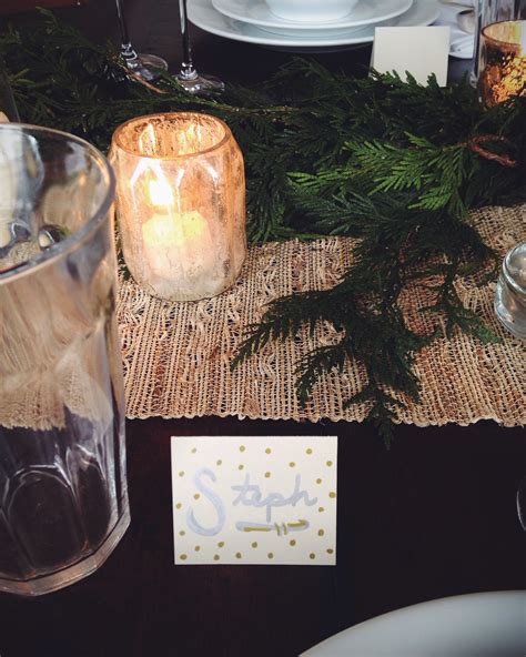 Setting The Table A Touch Of Lovely