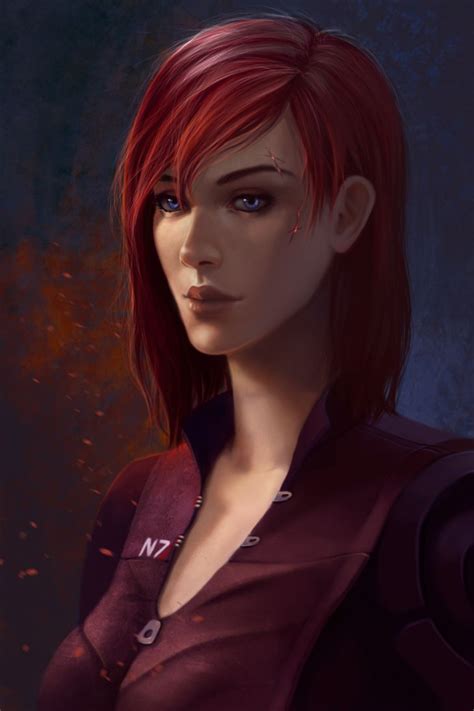 Pin By Sherry Ellison On Femshep And Liara Mass Effect Characters Mass