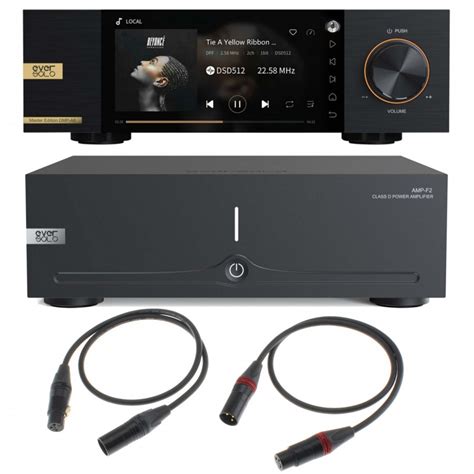 Pack Eversolo Dmp A6 Master Edition Eversolo Amp F2 Audiophonics