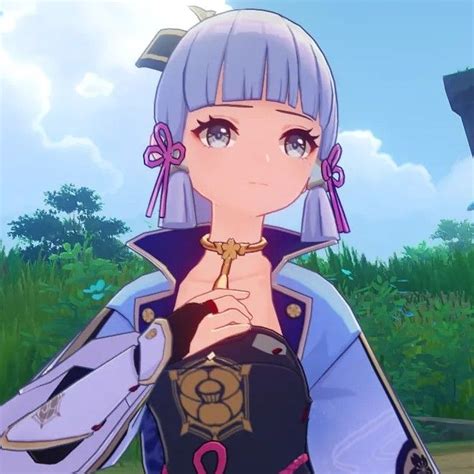 Kamisato Ayaka Character Reference Sheet Anime Anime Art