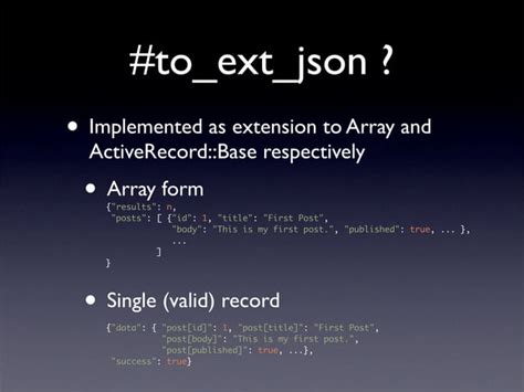 Rails Gui Development With Ext Js Ppt
