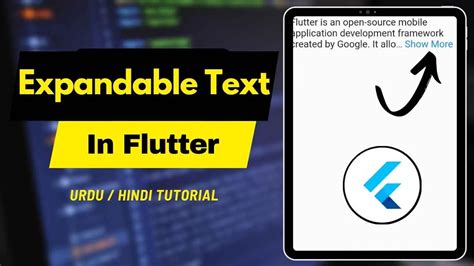 A Custom Flutter Widget To Display Expandable Text