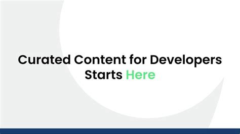 Developer Learning Path