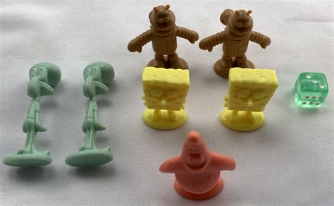 Nickelodeon Spongebob Squarepants Game 2002 Mattel Great Conditi Mandis Attic Toys