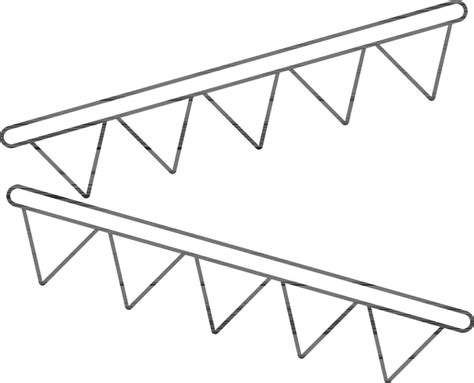 Black Line Art Bunting Flags 24325822 Vector Art At Vecteezy