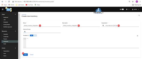 Ansible AWX Tower Github Inventory Integration Github Inventory Source VGeek Tales From