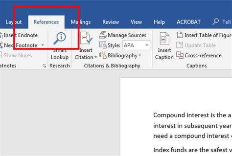 microsoft word 2016 apa format tutorial references finderslasopa