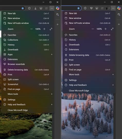 Microsoft Edge Is Trimming Down The Three Dot Menu After Bloating It On Windows 11 10 Peer