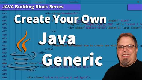 Java Generics Creating A Custom Generic Class Youtube