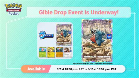 Gible Drop Event Guide Decklists Pok Mon Tcg Pocket Events