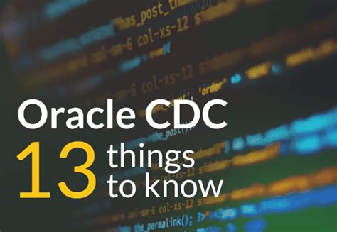 Oracle CDC Change Data Capture 13 Things To Know BryteFlow