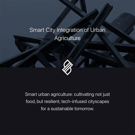Smart City Integration Of Urban Agriculture → Scenario