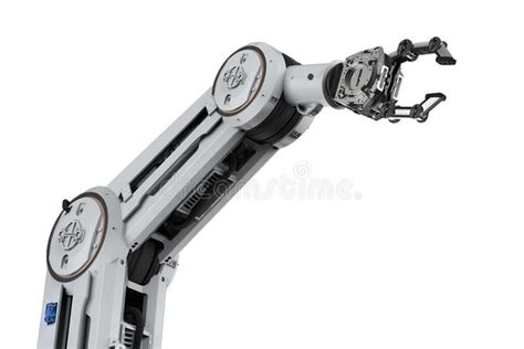 Automation Factory Concept With 3d Rendering Robotic Arm Sponsored