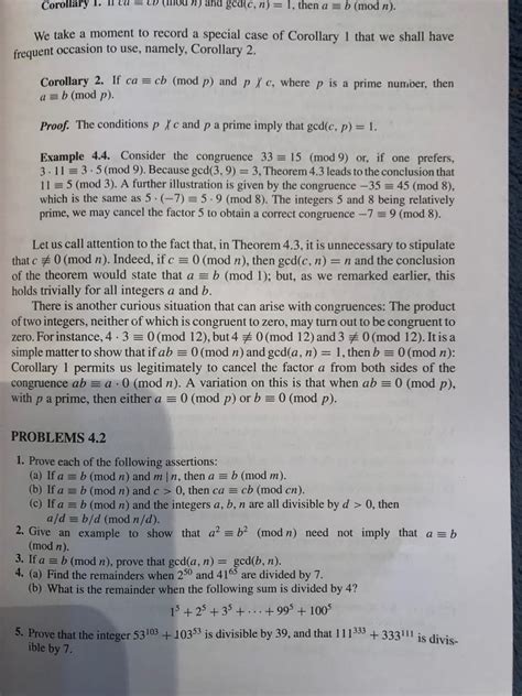 Answered 3 If A B Mod N Prove That Gcda Bartleby