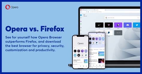 Opera Firefox Comparison Choose The Best Browser Opera