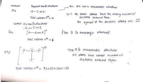 [solved] Decide Whether The Lewis Structure Proposed For Each Molecule Course Hero