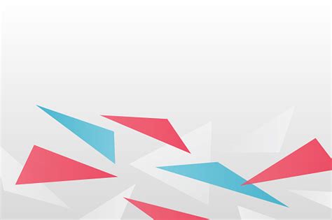 추상 벡터 배경입니다 그라데이션 삼각형 기하학적 패턴입니다 웹 미래지향적 현대적인 디자인 개념 장식을위한 흰색 빨간색 및 파란색 그림 0명에 대한 스톡 벡터 아트 및 기타