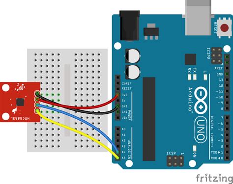 Hmc5883l Arduino Compass Tutorial