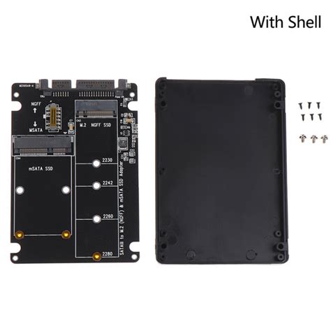 Veli Shy NGFF To SATA 3 HDD Enclosure MSATA SSD Adapter M 2 SATA Protocol Adapter Board
